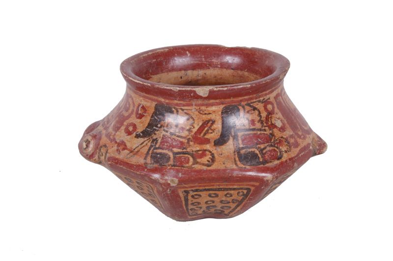 Rare Mayan "Guatemala" Frog Effigy Vessel