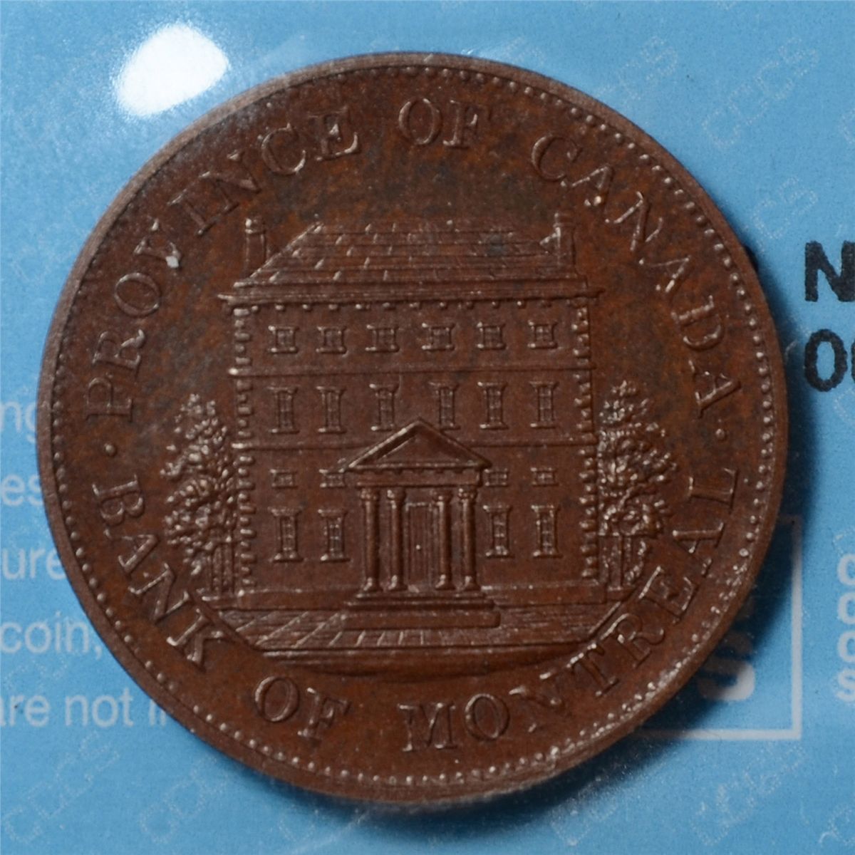 Breton # 527, Charlton # PC-1B1, CCCS MS-60, 1844 Bank of Montreal ...