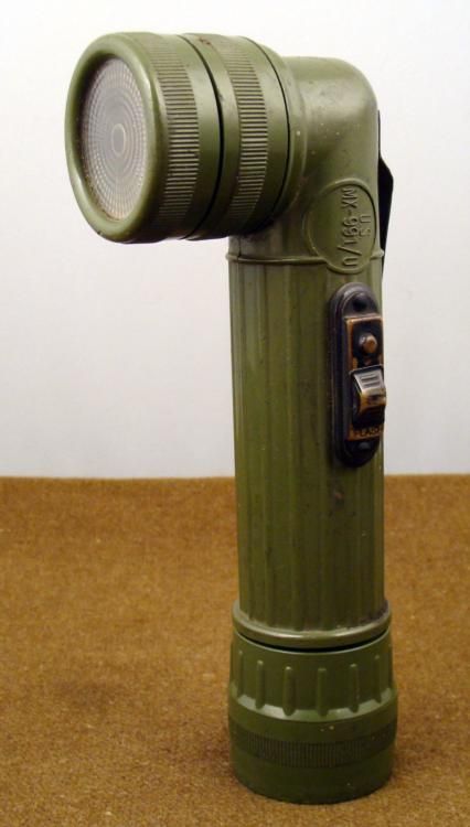 WWII U.S. ARMY GOOSE NECK FLASHLIGHT