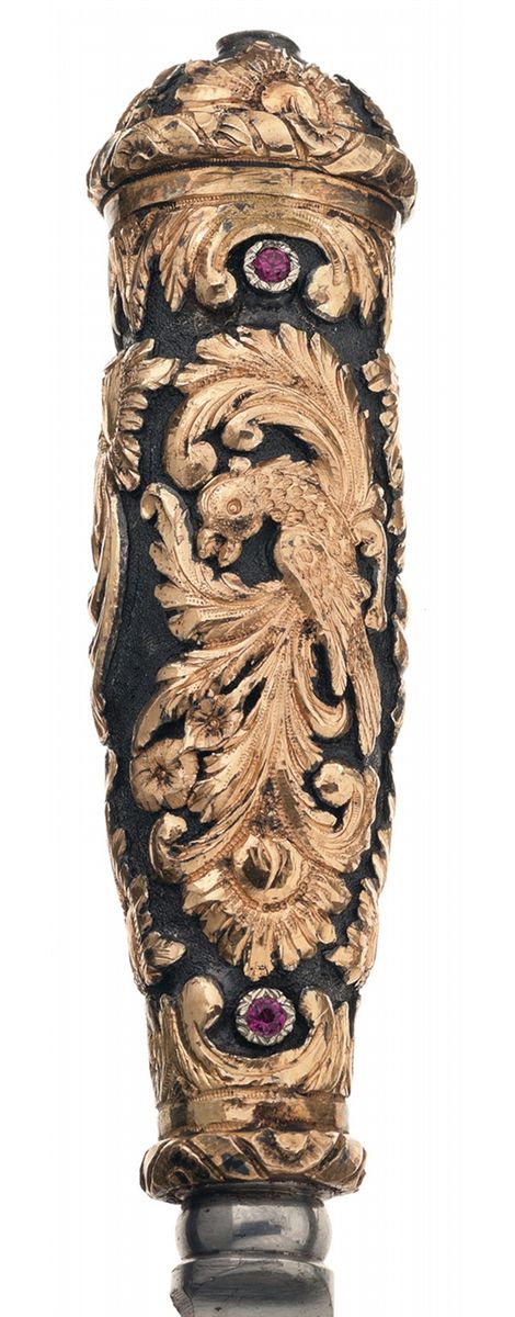 Extraordinary Freccero Facon Gaucho Style Knife with Solid Silver ...