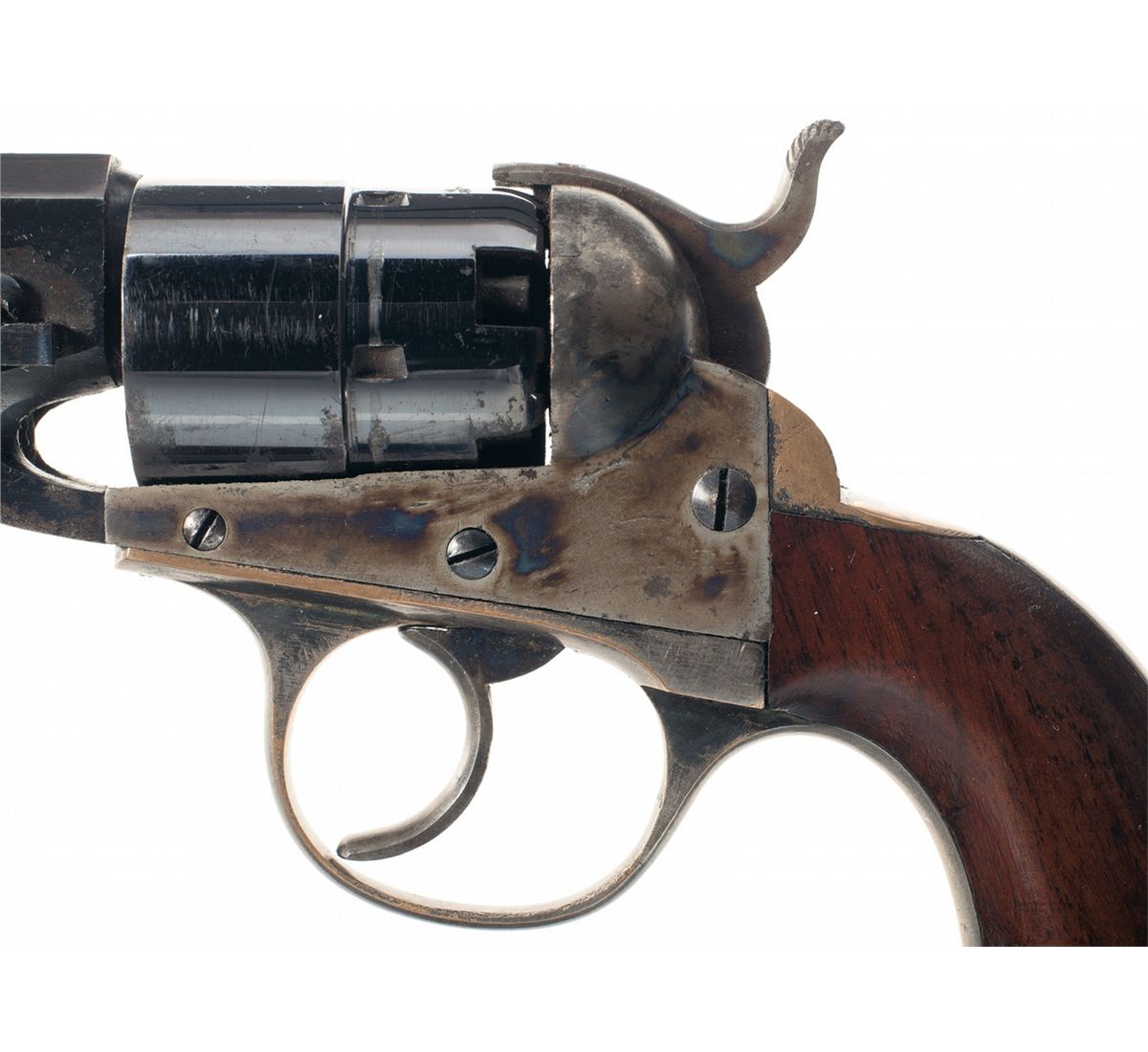 Excellent Cooper Navy Model Double Action Percussion Revolver