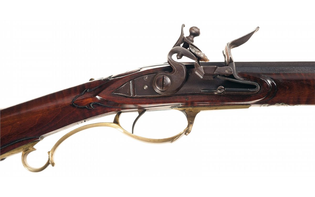 Contemporary Full Stock Flintlock Rifle