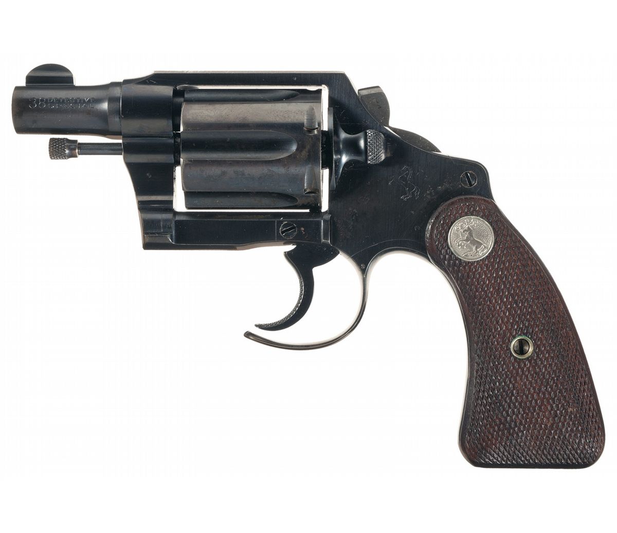 Rare Factory Fitz Cutaway Colt Detective Special Double Action Revolver ...