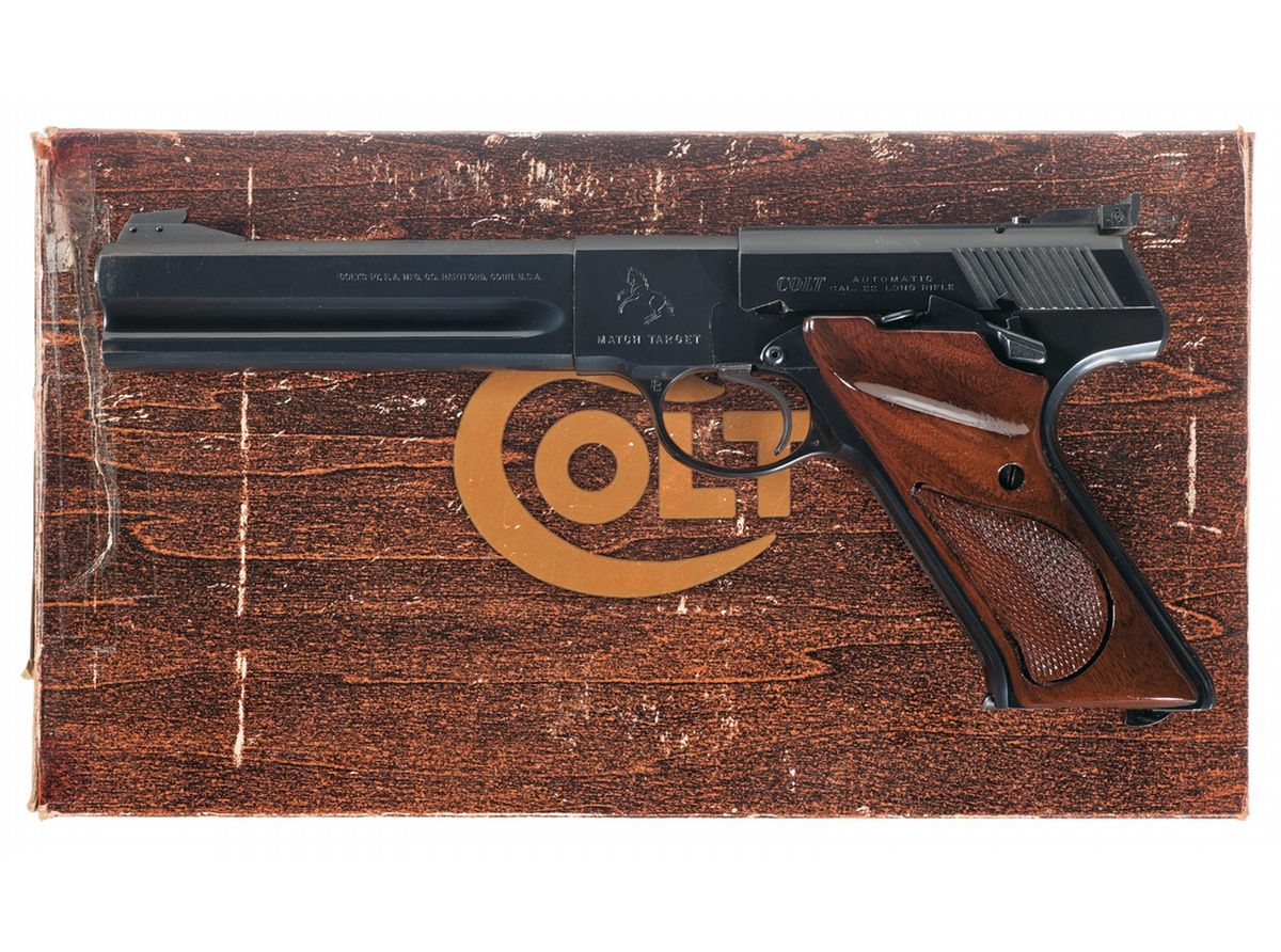 Colt Woodsman Third Series Match Target Pistol with Original Box
