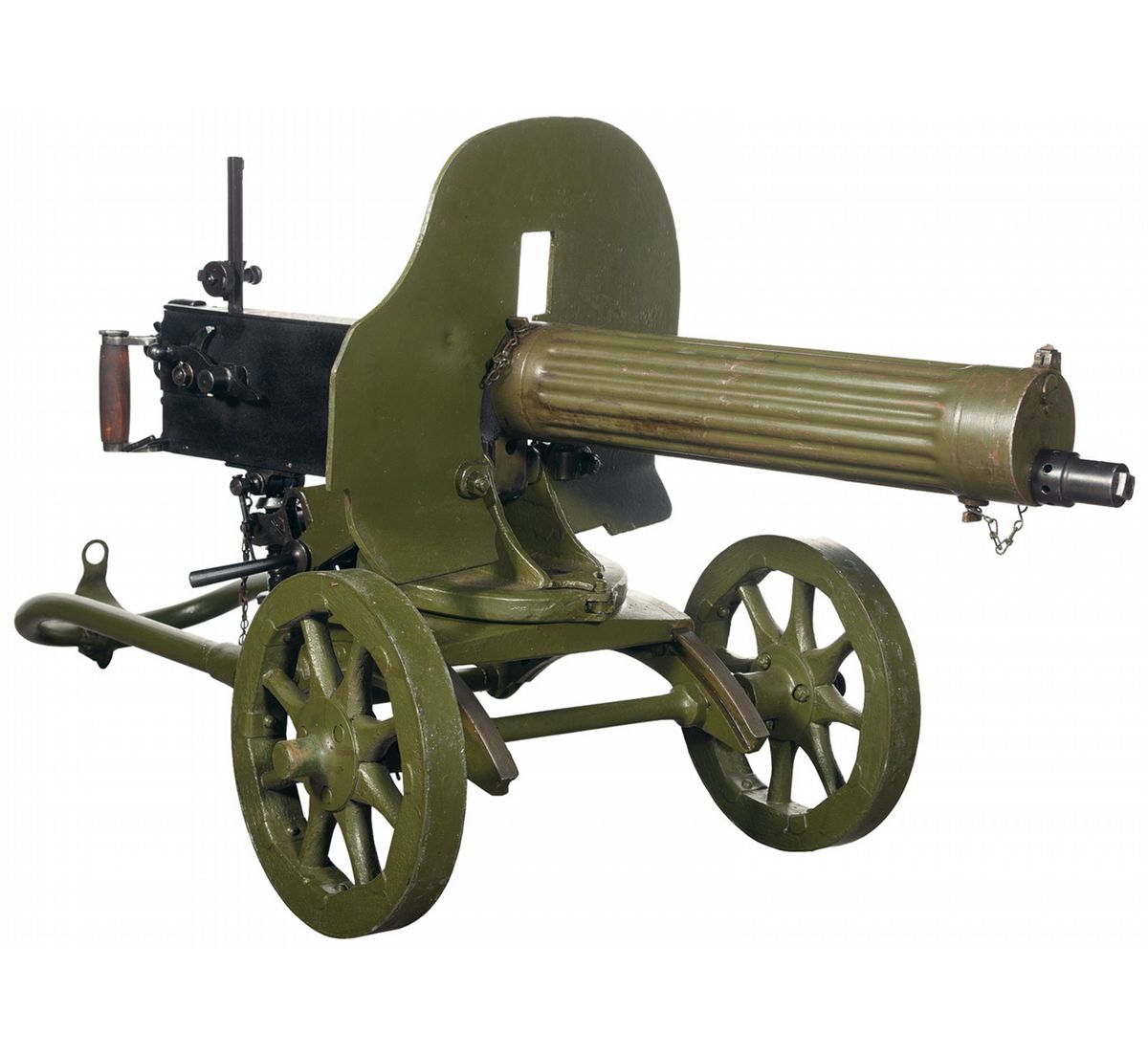 Dummy PM1910 Soviet Maxim Gun with Sokolov Mount, Blast Shield ...