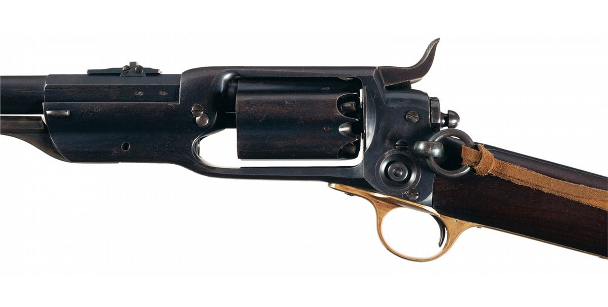 Spectacular Colt Model 1855 Revolving Carbine