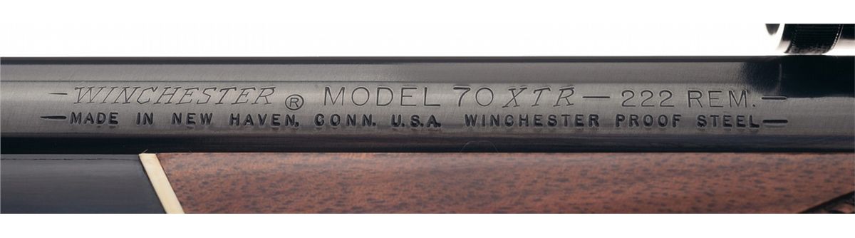 Two Winchester Model 70 Bolt Action Rifles