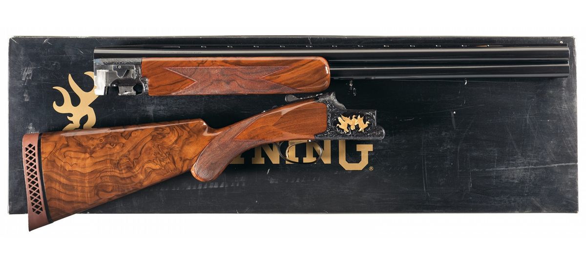 Engraved Browning Citori Gran Lightning Field Grade VI Over/Under ...