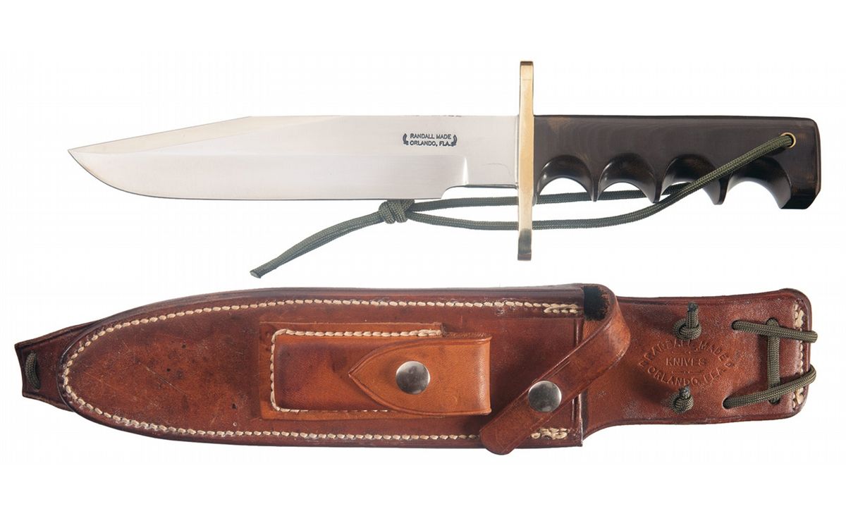 Randall Model 14-7 1/2 "Attack" Knife with Sheath
