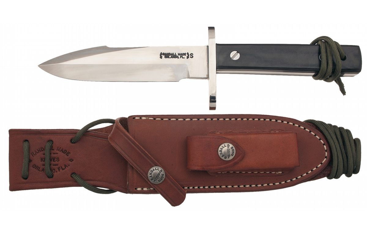 Randall Made Model 17 Astro Survival Knife with Sheath
