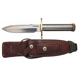 Randall Model 18 Attack and Survival Knife with Sheath