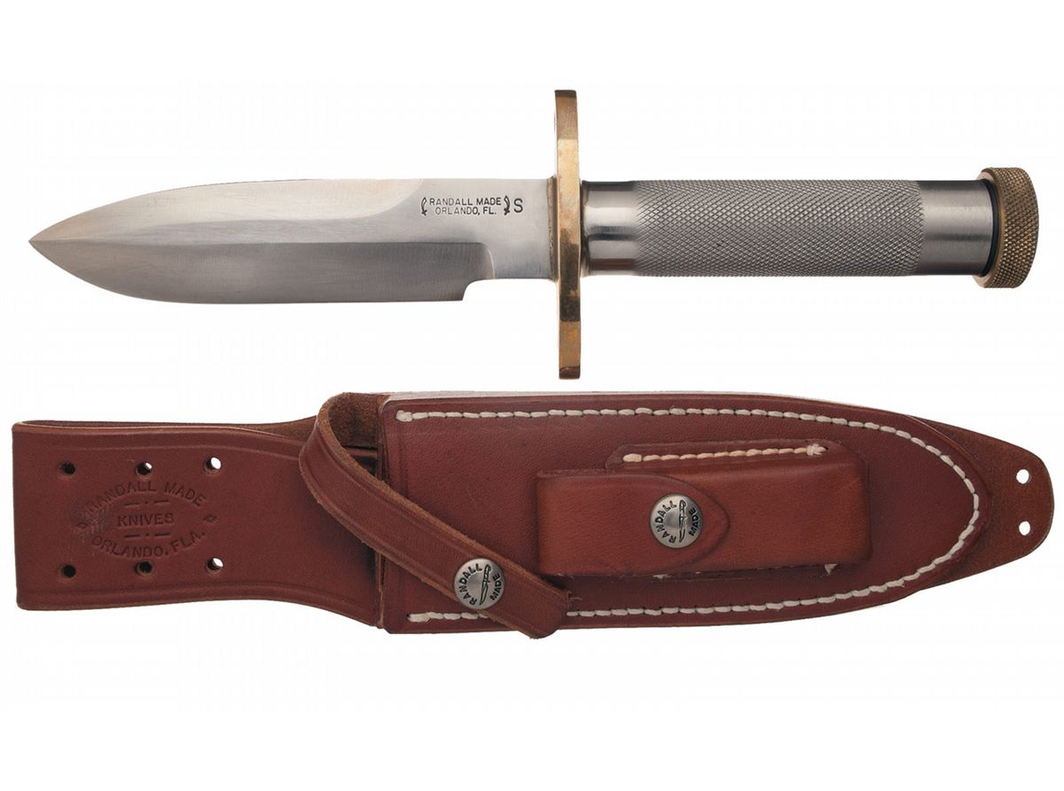 Randall Model 18 Attack and Survival Knife with Sheath and Special ...