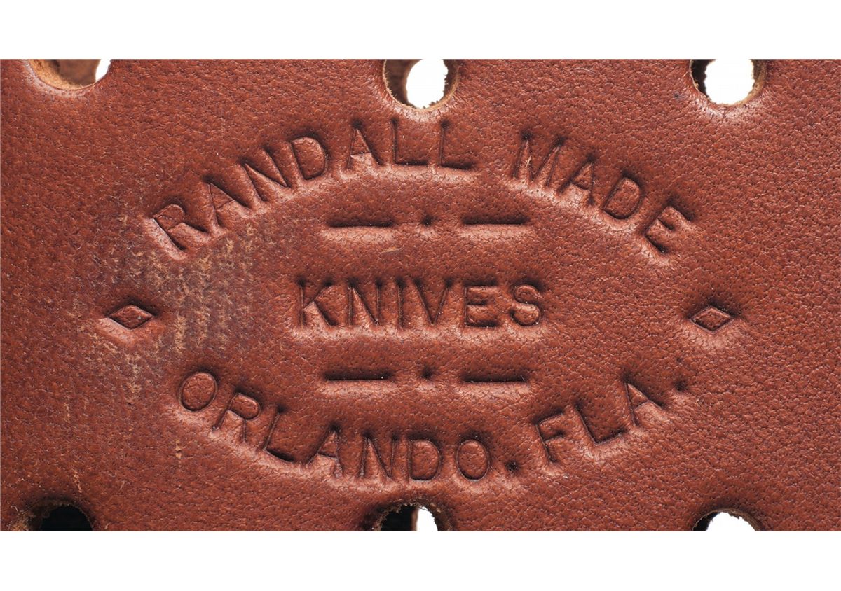 Randall Model 18 Attack and Survival Knife with Sheath and Special ...