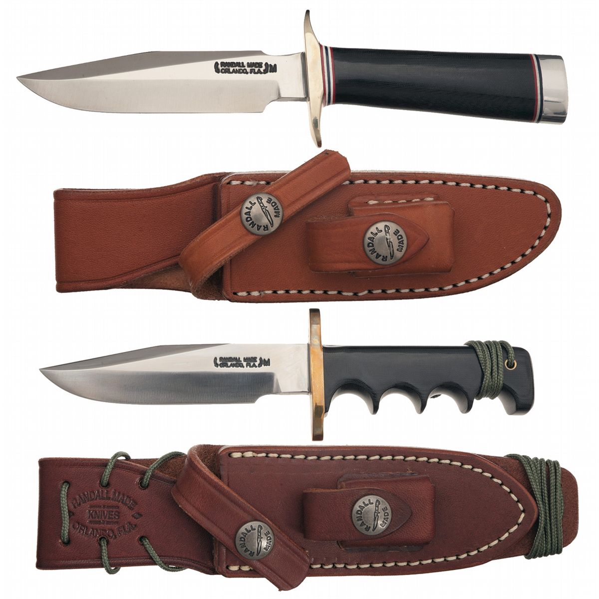 Two Randall Miniature Knives with Sheaths