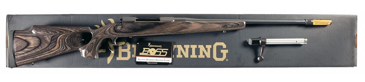 Browning A-Bolt II Eclipse Boss Bolt Action Rifle with Factory Box
