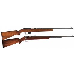 Collector's Lot of Two Winchester .22 Rifles