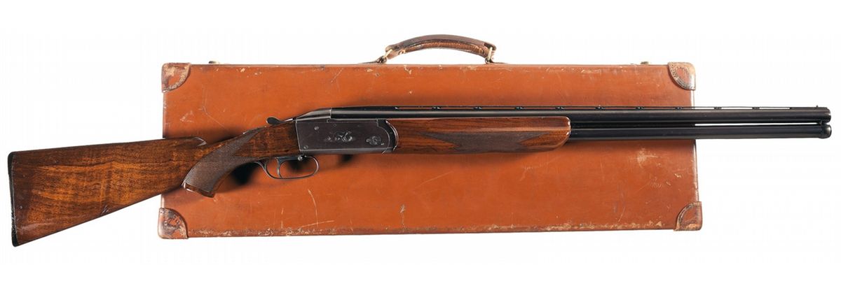 Two Barrel Set Remington Model 32 Skeet Over/Under Shotgun with Case