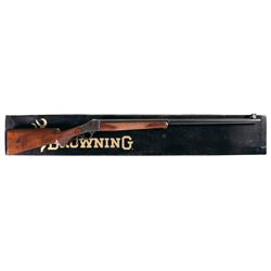 Browning Model 1885 BPCR Falling Block Rifle with Vernier Sight and Box