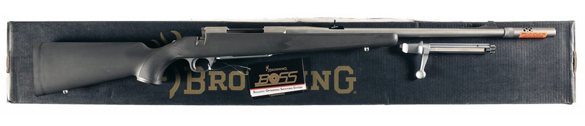Browning A-Bolt II Boss Stainless Stalker Bolt Action Rifle with Box