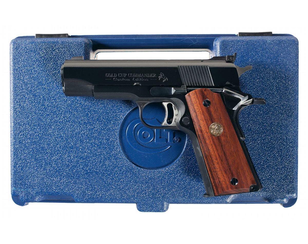 Colt Gold Cup National Match Commander Custom Edition 1911 Semi ...