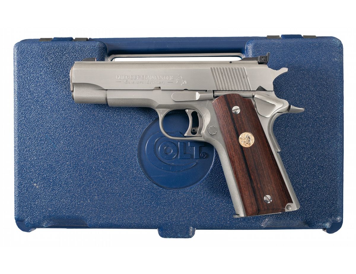 Colt Gold Cup Commander National Match Custom Edition Semi-Automatic ...