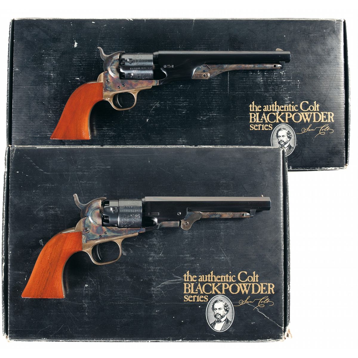 Two Boxed Colt Black Powder Series Revolvers