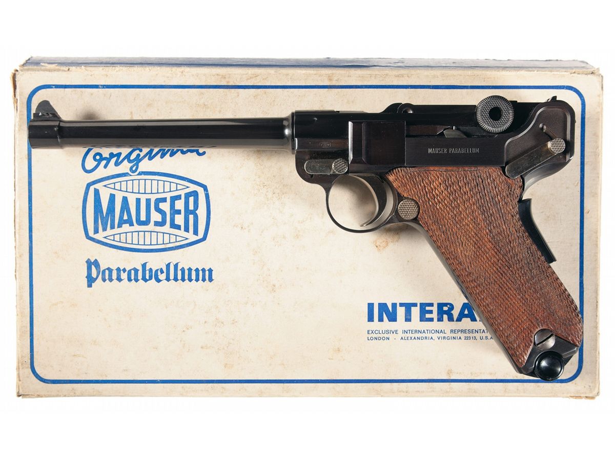 Mauser Interarms American Eagle Luger Semi-Automatic Pistol with Box
