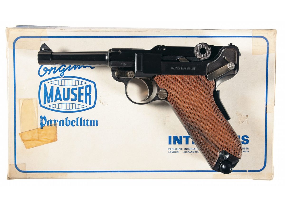 Mauser Interarms American Eagle Luger Semi-Automatic Pistol with Box