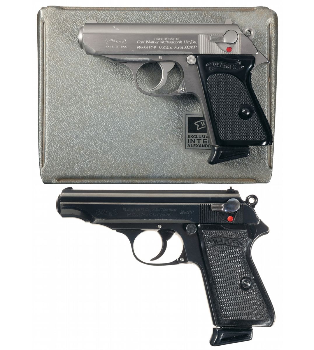 Two Boxed Walther Semi-Automatic Pistols