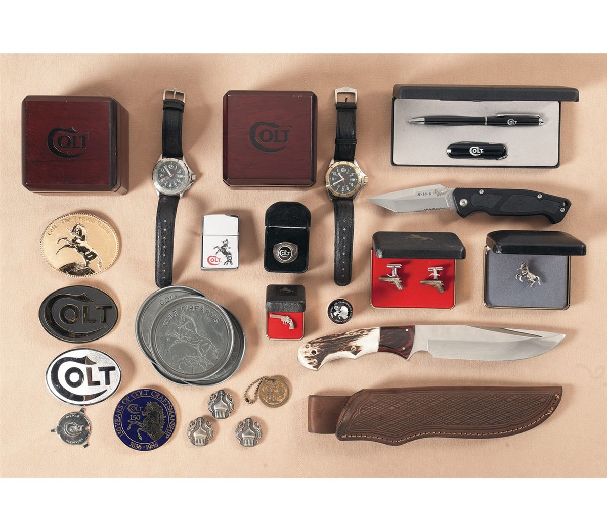 Assorted Colt Memorabilia