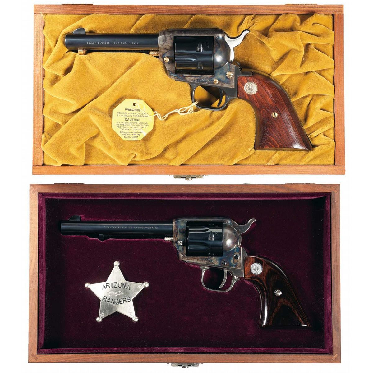 Two Cased Colt Commemorative Revolvers