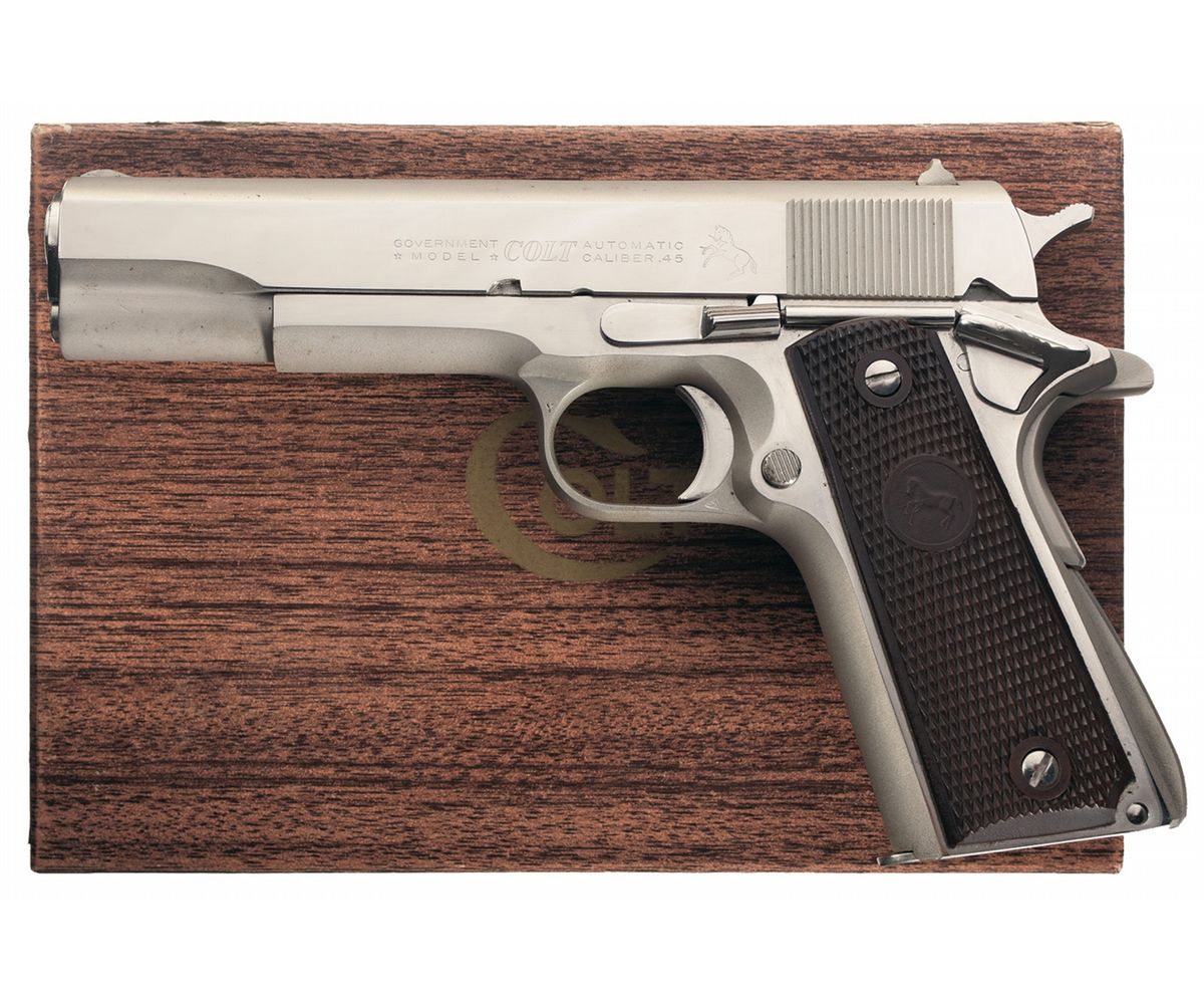 Colt Government Model 1911 Semi-Automatic Pistol with Box
