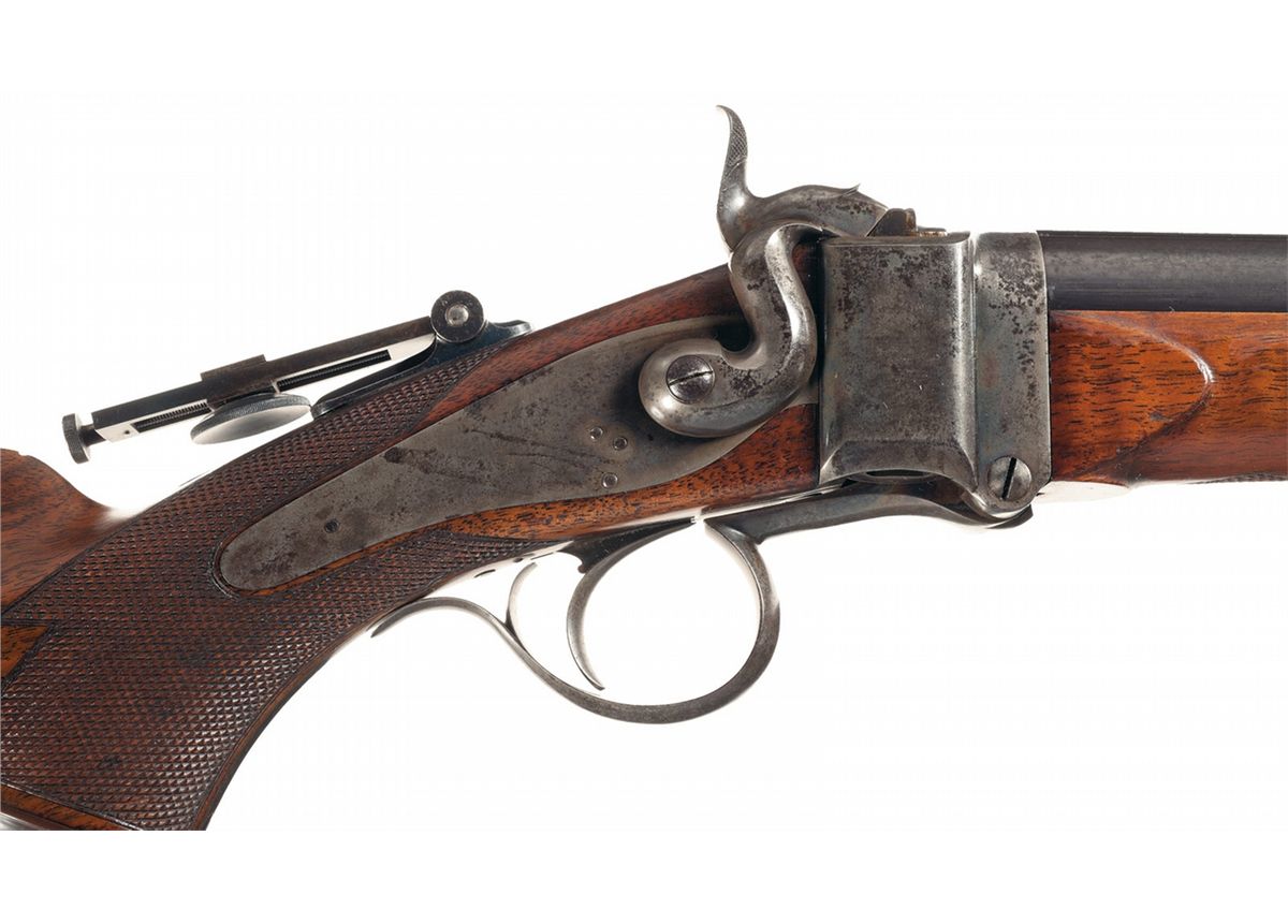 Extremely Scarce Very Fine One of Only 52 Original Sharps Model 1877 No ...