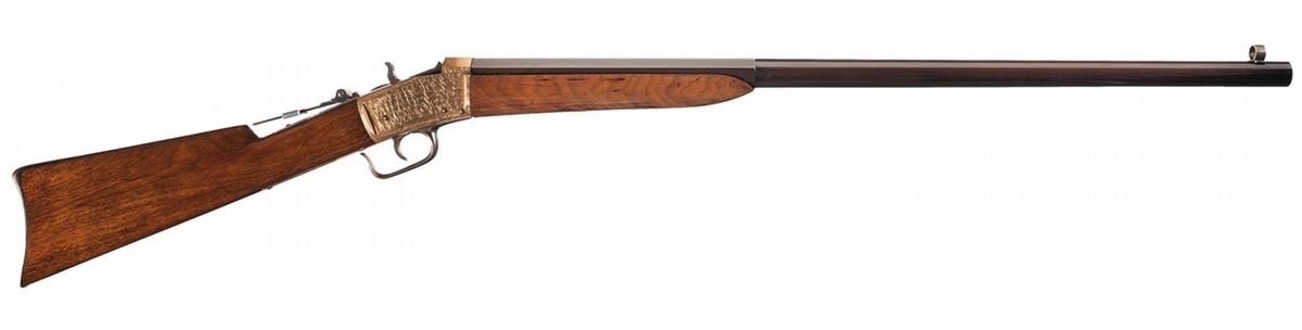Unique Unmarked 19th Century Prototype Single Shot Falling Block Rifle ...