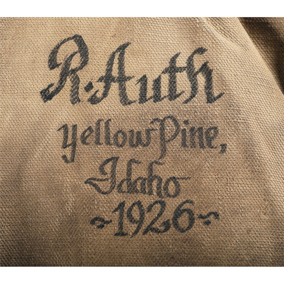 Pair of Black Angora Wooly Chaps Belonging to Artist Robert Auth