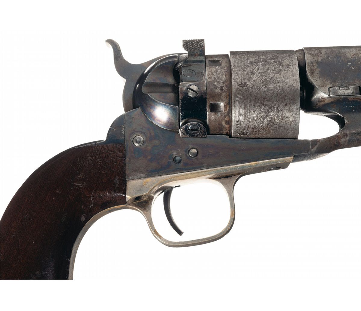 Rare Colt Model 1860 Army Thuer Conversion Revolver British Proof-Marks