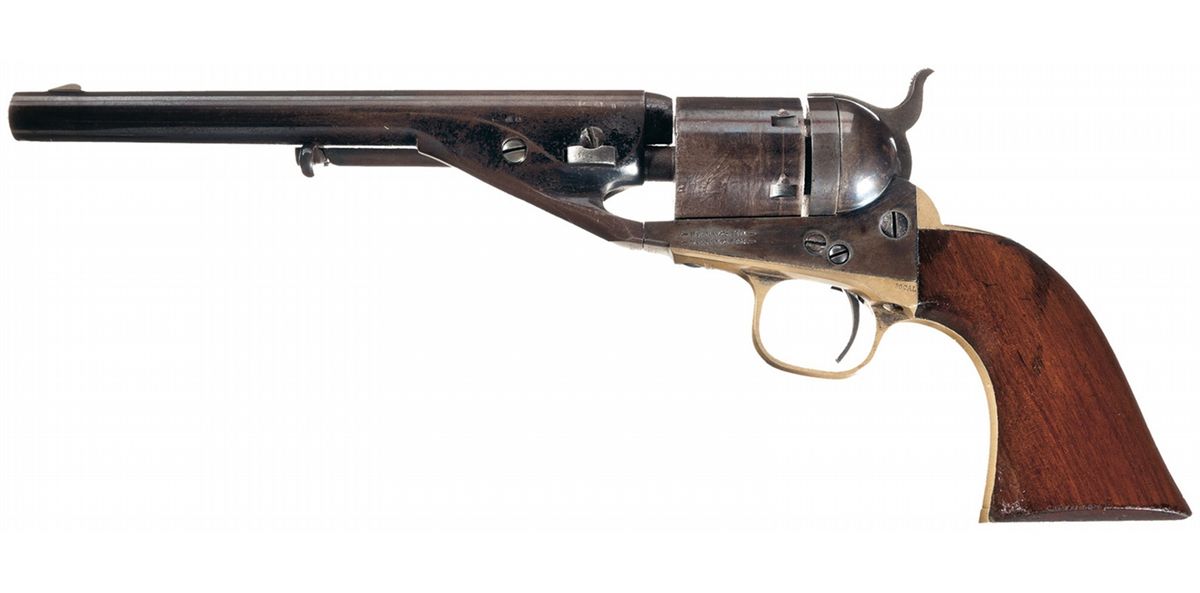Desirable Colt Model 1861 Navy Conversion Revolver