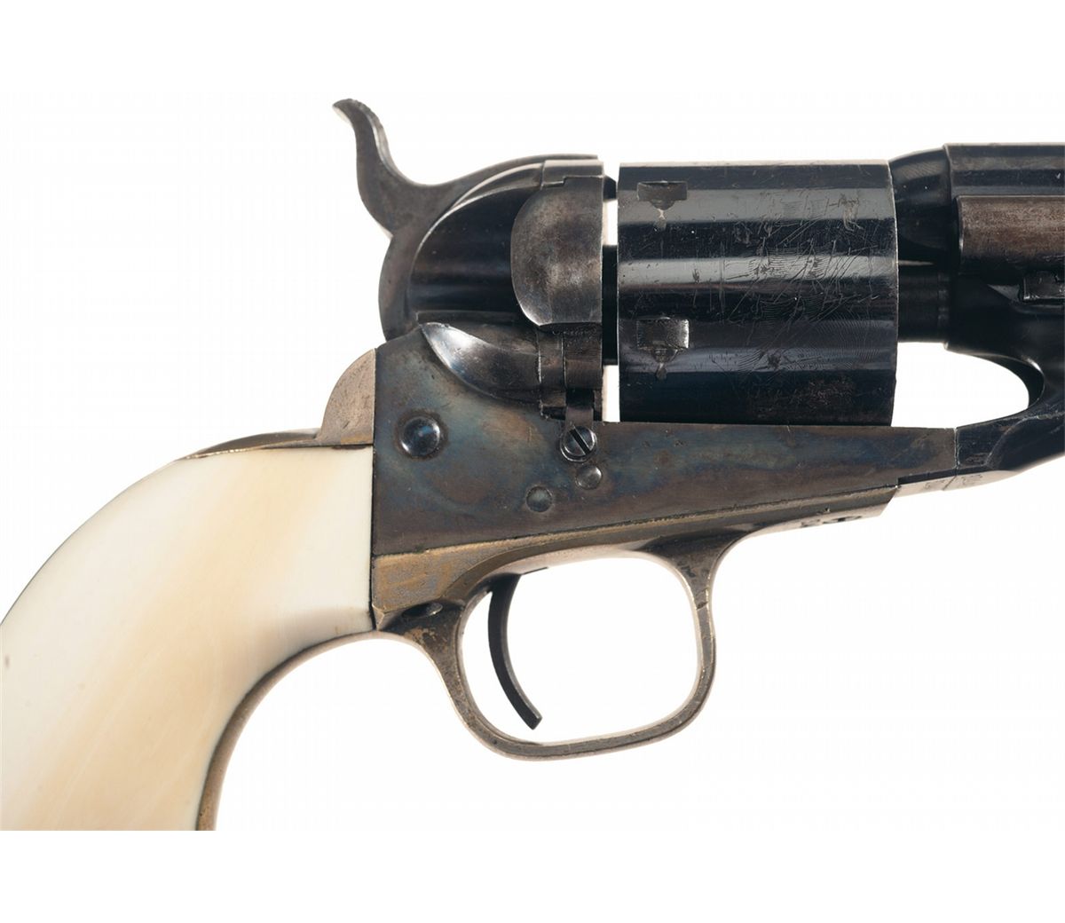 Exceptional Colt Model 1861 Navy Conversion Revolver in 38 Rimfire with ...