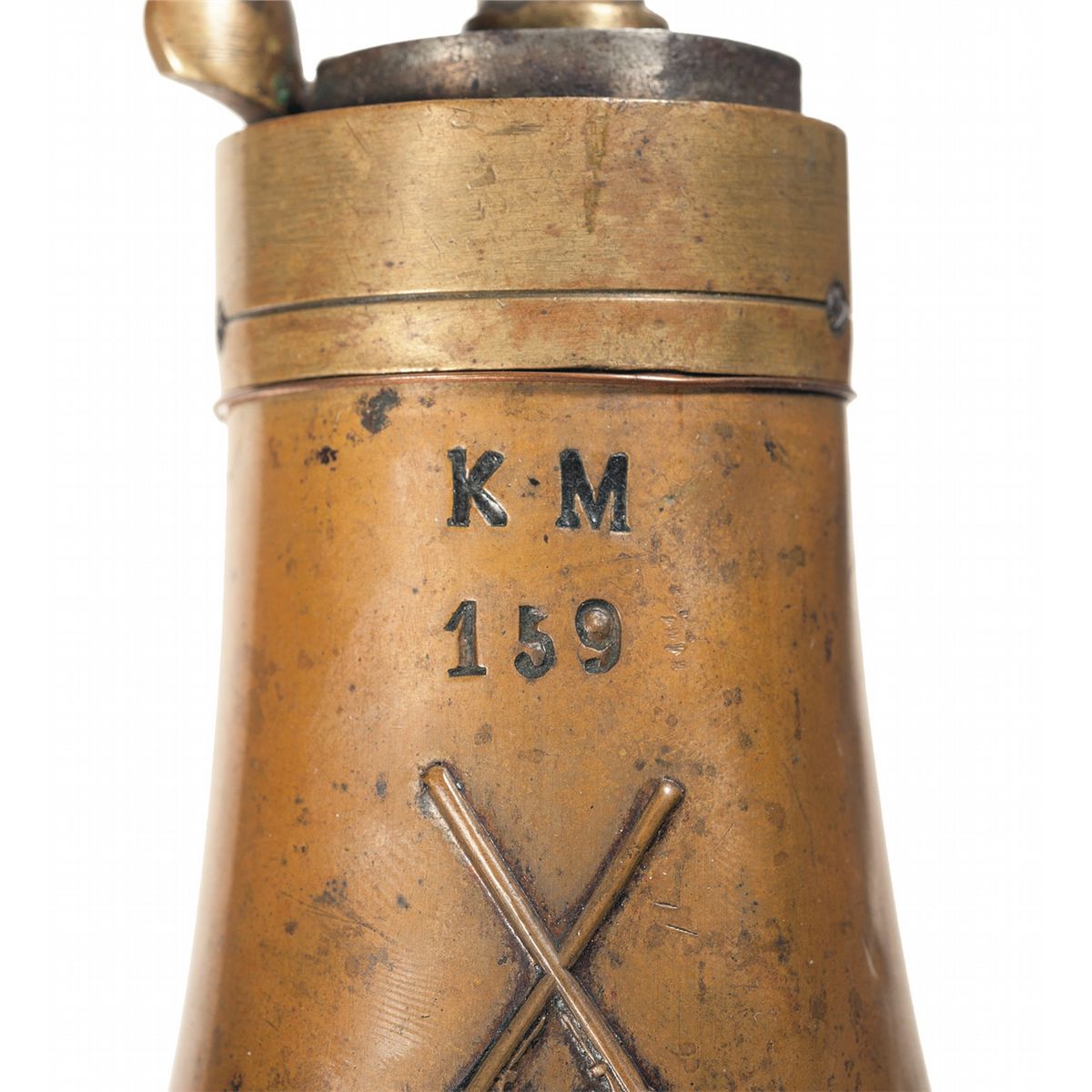 Scarce Colt Model 1851 Navy Kriegsmarine Marked Powder Flask