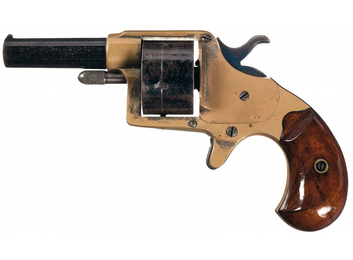 Fine Colt House Revolver with Five-Shot Round Cylinder