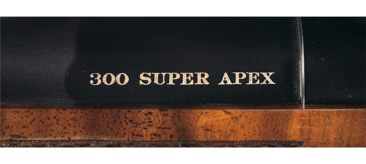 Exceptional Custom Van Horn Bolt Action Rifle with Scope