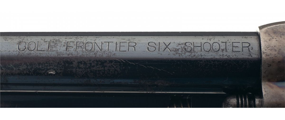Excellent Desirable Black Powder Colt Single Action Army Frontier Six ...