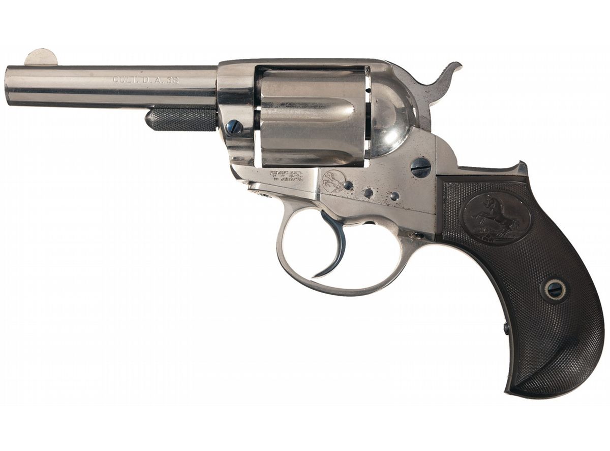 Colt Model 1877 Lightning "Sheriff's Model" DA Revolver