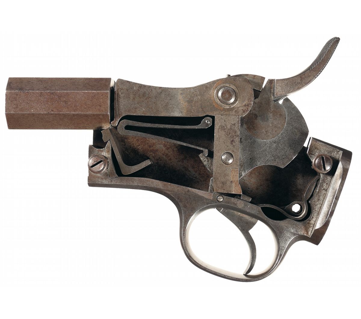 Rare Cutaway Demonstrator Model of a Lee Single Shot Breech Loading ...