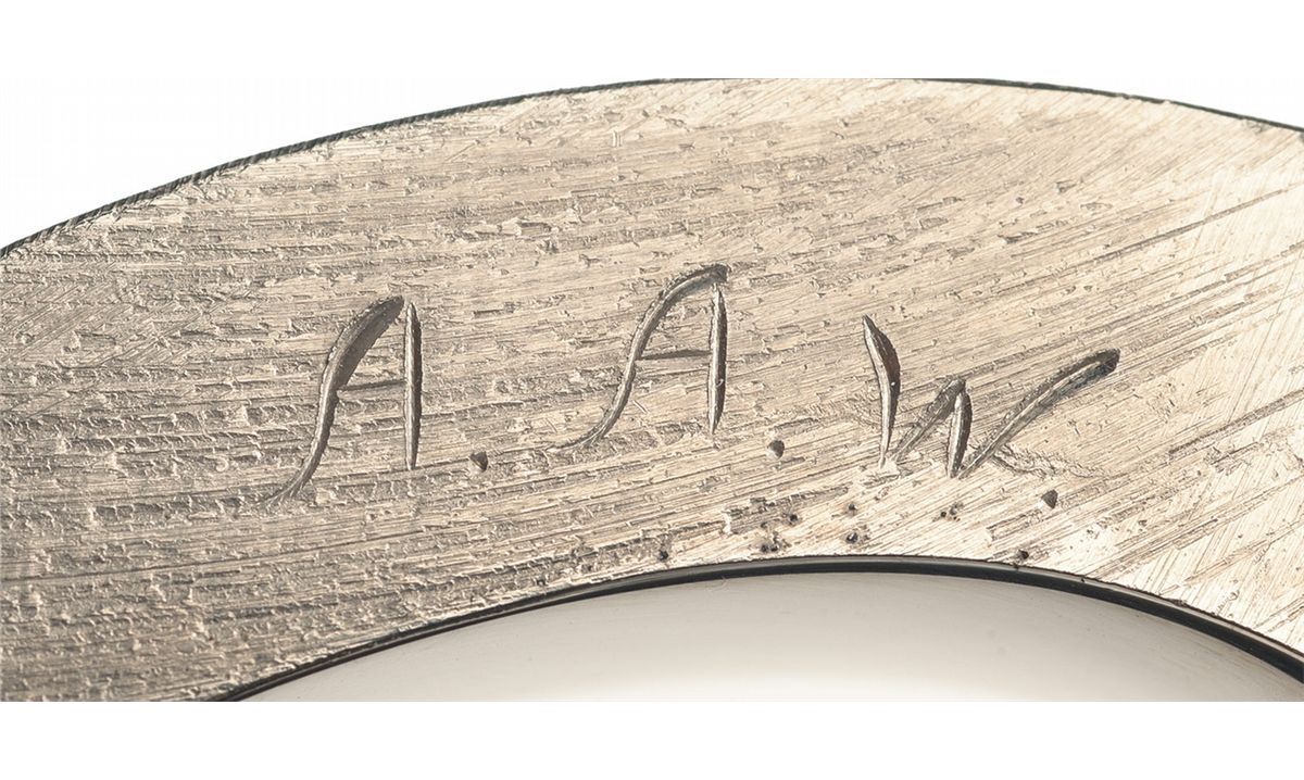 Factory Engraving Sample, Alvin A. White Signed Master Engraved Colt ...