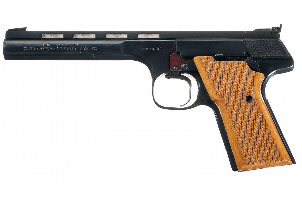 Documented Colt Experimental Prototype Model U Semi-Automatic Target ...