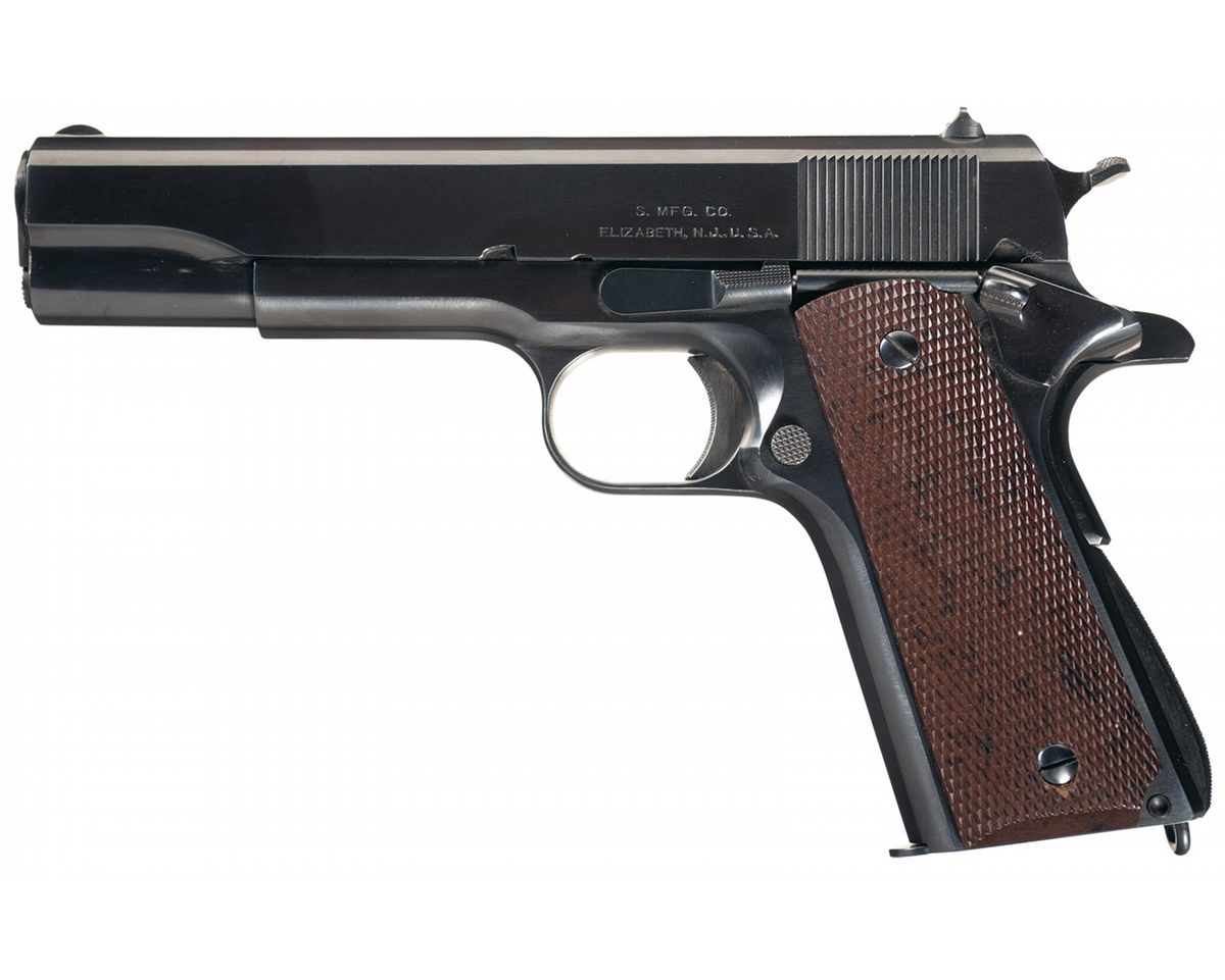 Exceptional Employee Presentation Singer Company Model 1911A1 Semi ...