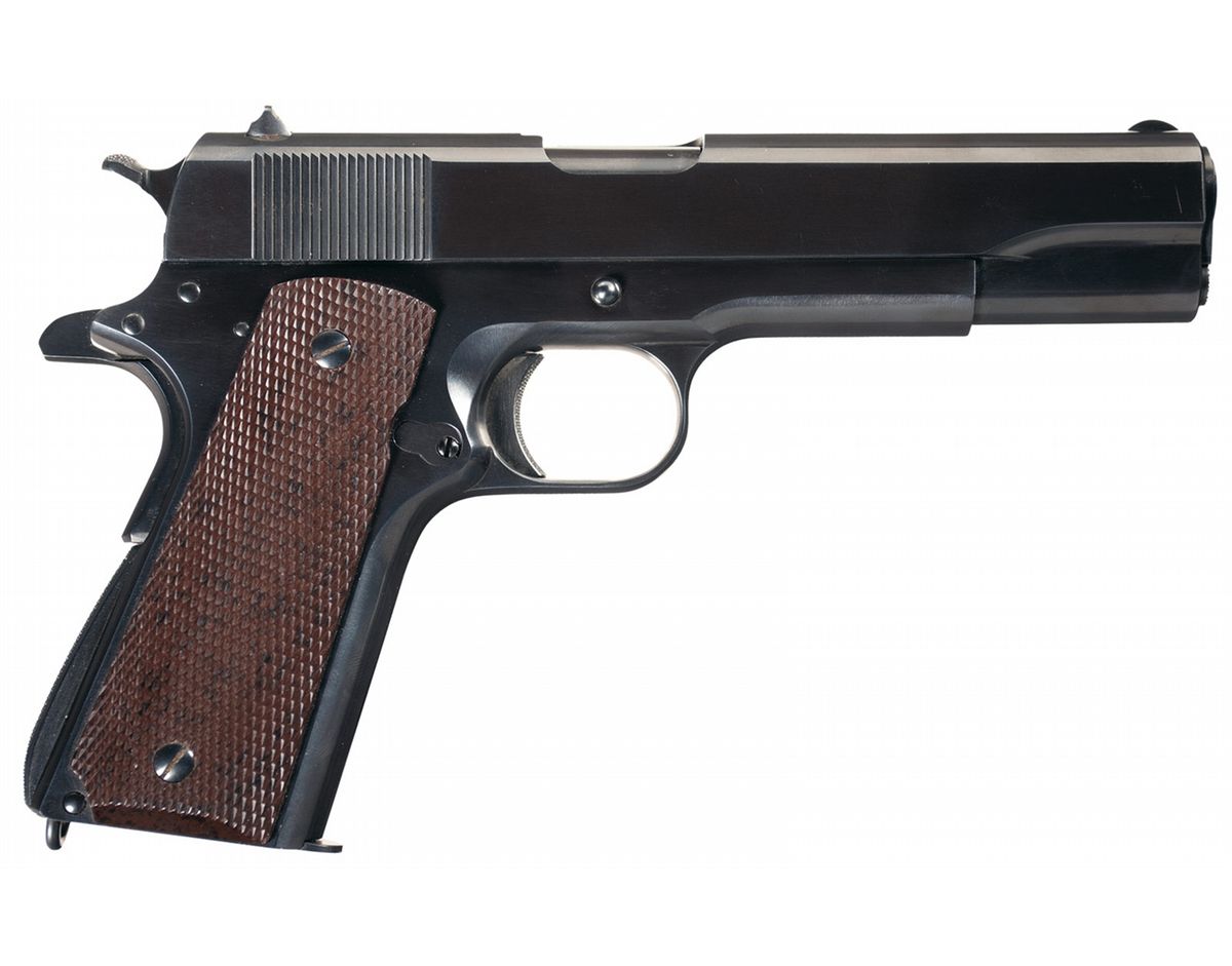Exceptional Employee Presentation Singer Company Model 1911A1 Semi ...