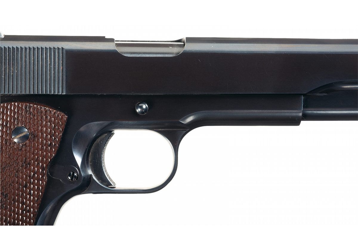 Exceptional Employee Presentation Singer Company Model 1911A1 Semi ...