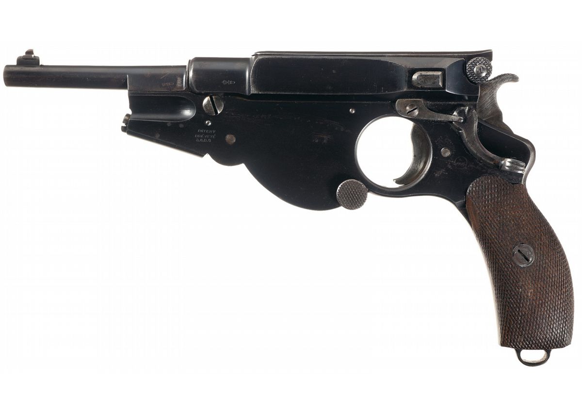 Rare Bergmann Theodore Model 1896 Number 3 Semi-Automatic Pistol